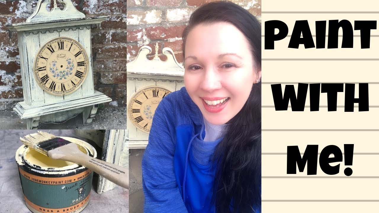 Instant Clock Makeover | Farmhouse Style - YouTube