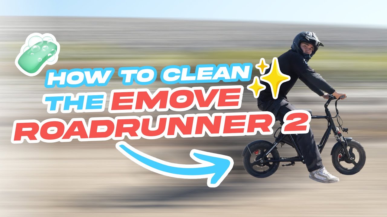 How to Properly Clean the EMOVE RoadRunner V2 | Voromotors tutorial ...
