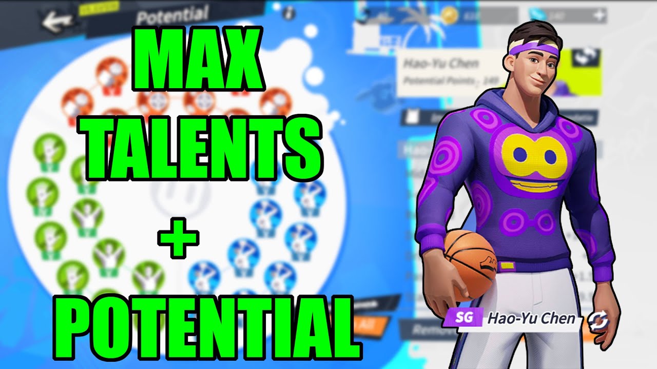 HAO YU CHEN! Gameplay WITH Max Potential & Talents | Dunk City Dynasty #dunkcitydynasty - YouTube