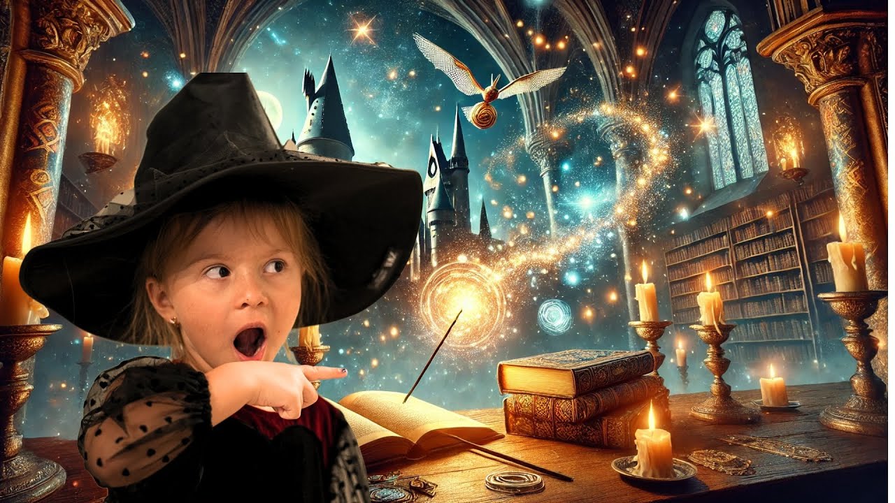 We Became Wizards! Found Harry Potter's Magic Wand and Tried Spells ...