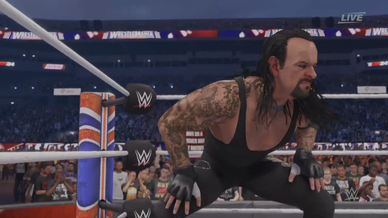 WWE 2K24 Reto Gauntlet Top 10 Enemies Diff. Hard Undertaker - YouTube