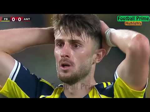 Fenerbahçe 2–0 Antalyaspor | Maç Özeti & Goller | Süper Lig 2025/6