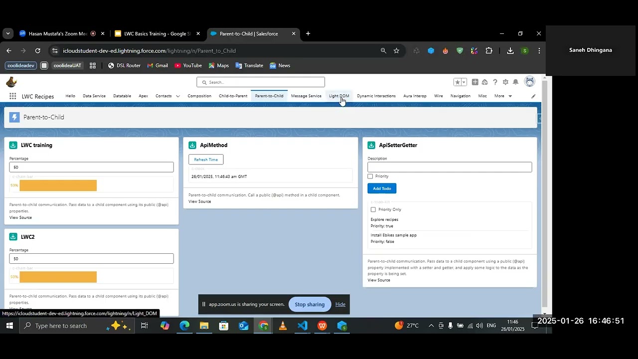 Session#1: Part 2: SF Dev Training - LWC Basics - YouTube