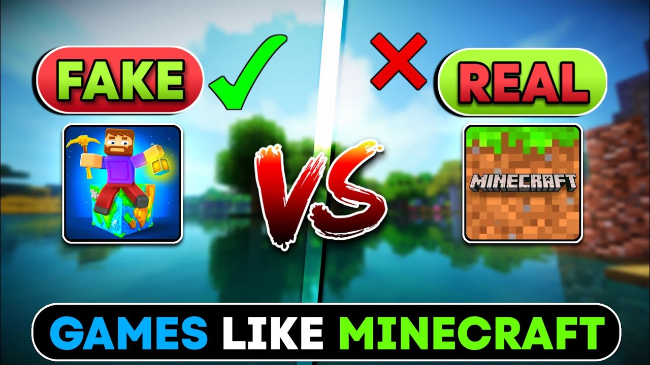 Top 5 Games like minecraft 😂 || Playing The Worst Copies Game Of ...