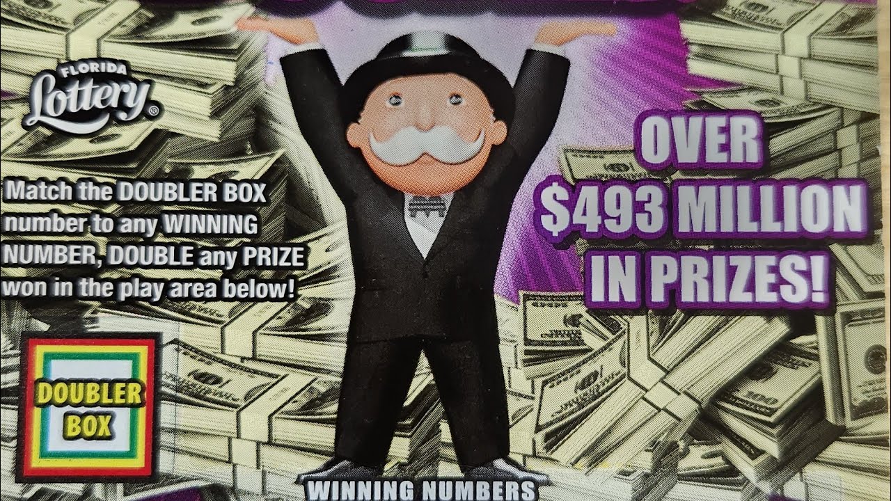 $20 Monopoly Doubler lottery scratch off tickets 🎩 - YouTube