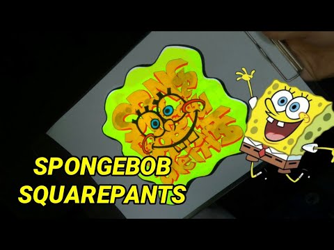 WRITING SPONGEBOB SQUAREPANTS - YouTube
