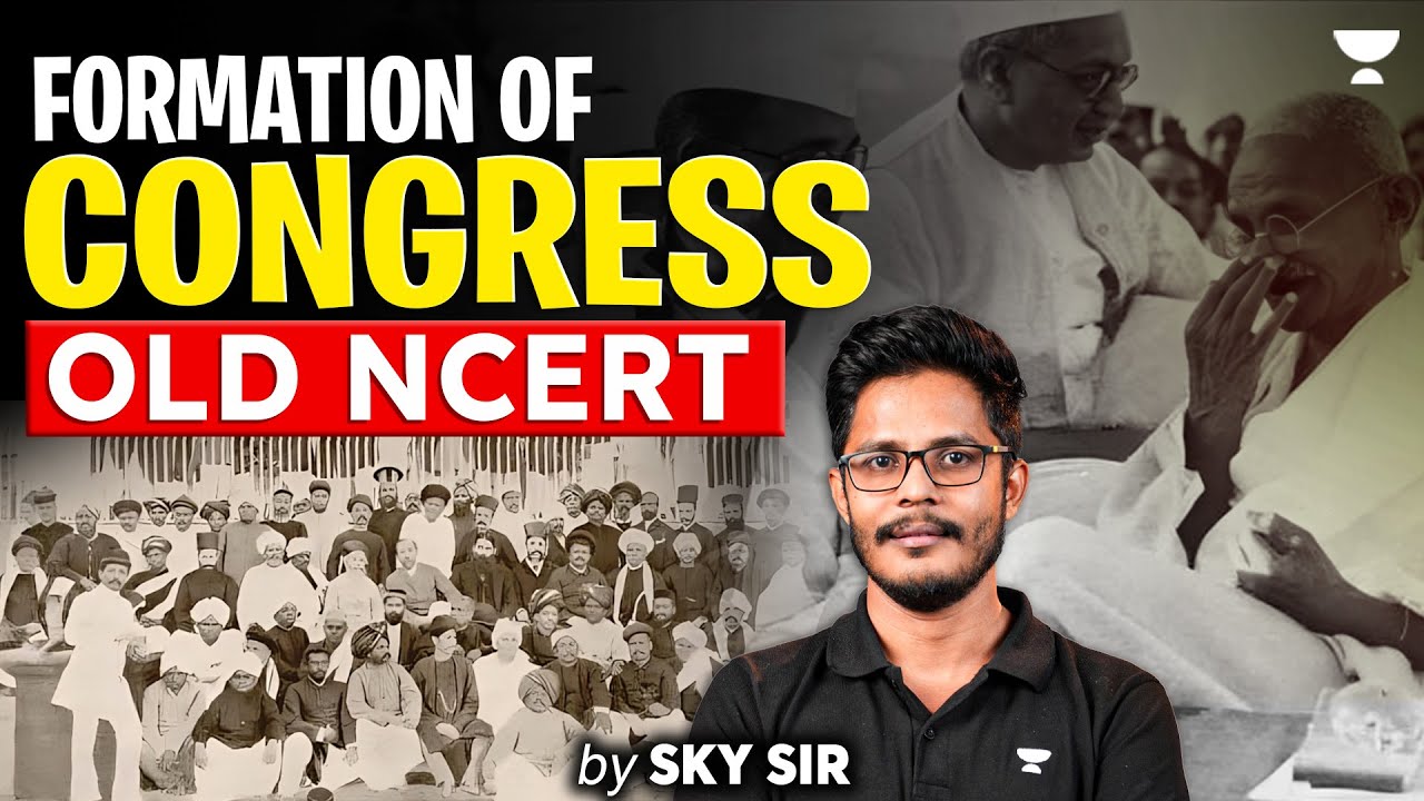 Formation of Congress In One Video | Modern History | Old NCERT | UPSC ...