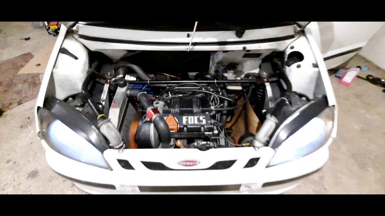 Microcar Virgo 3 first start after engine swap and sound of straight ...