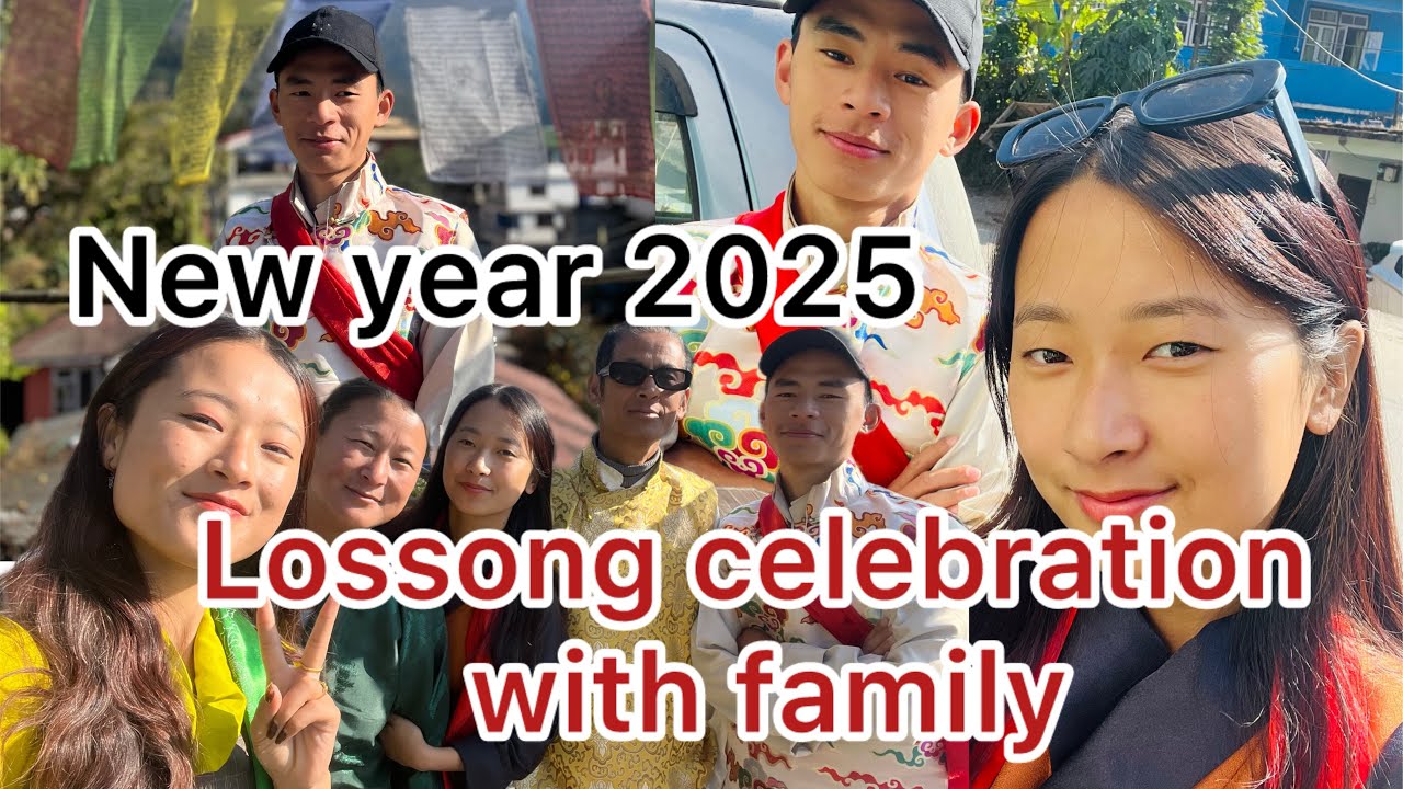 NEW YEAR 2025 LOSSONG CELEBRATION WITH FAMILY - YouTube