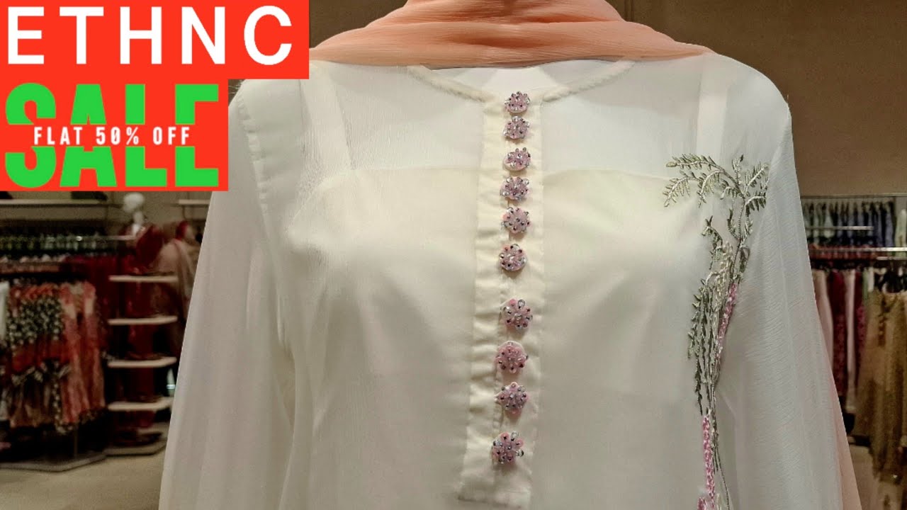 Ethnic 50% Flat OFF Sale 2025 ️ Ethnic New Arrival Pret Collection 😍 ...