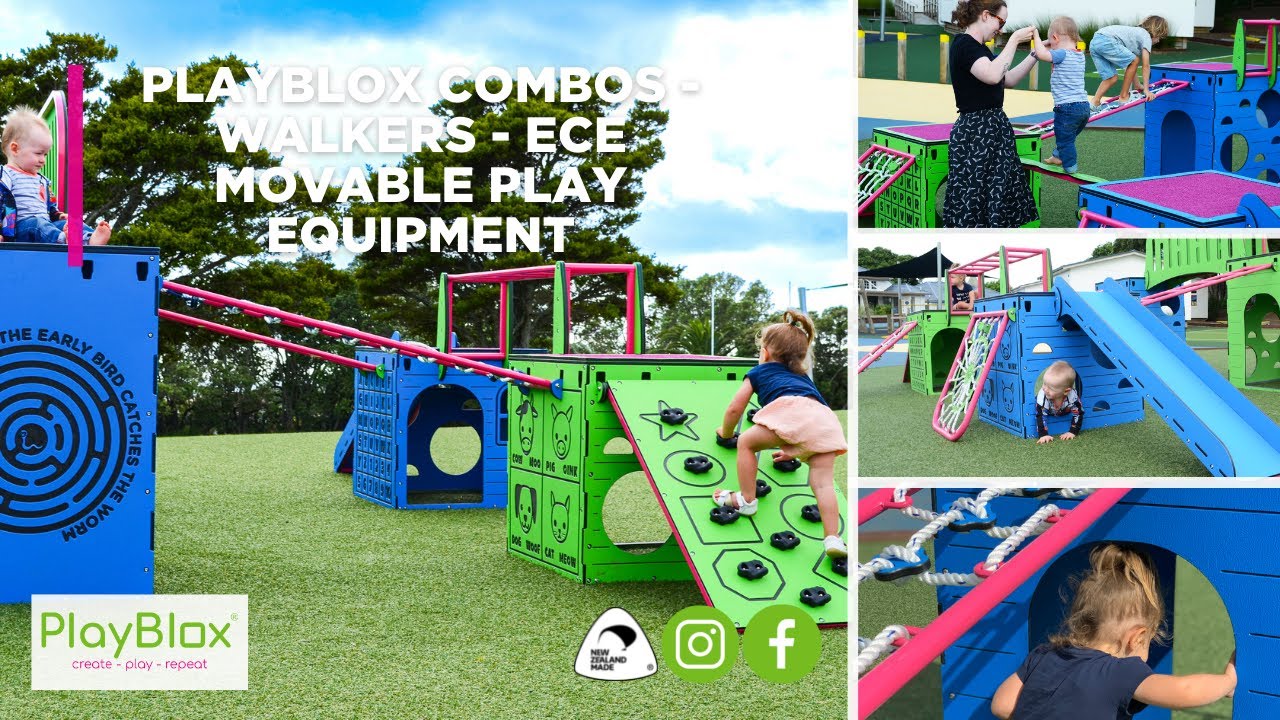 PlayBlox | Combos - Walkers | ECE Movable play Equipment - YouTube