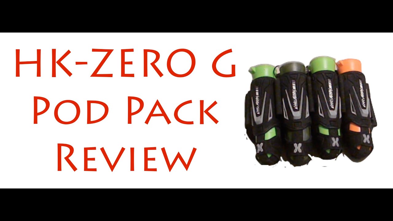 HK Army: Zero-G Pod Pack Review - YouTube