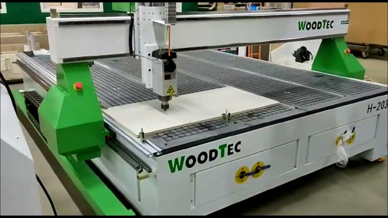 #москва юг H2030 Woodtec фрезерный станок с ЧПУ #cnc - YouTube