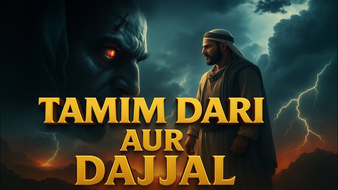 TAMIM DARI R.A MEETS DAJJAL (Taha khan)#dajjal #history #bayan # ...