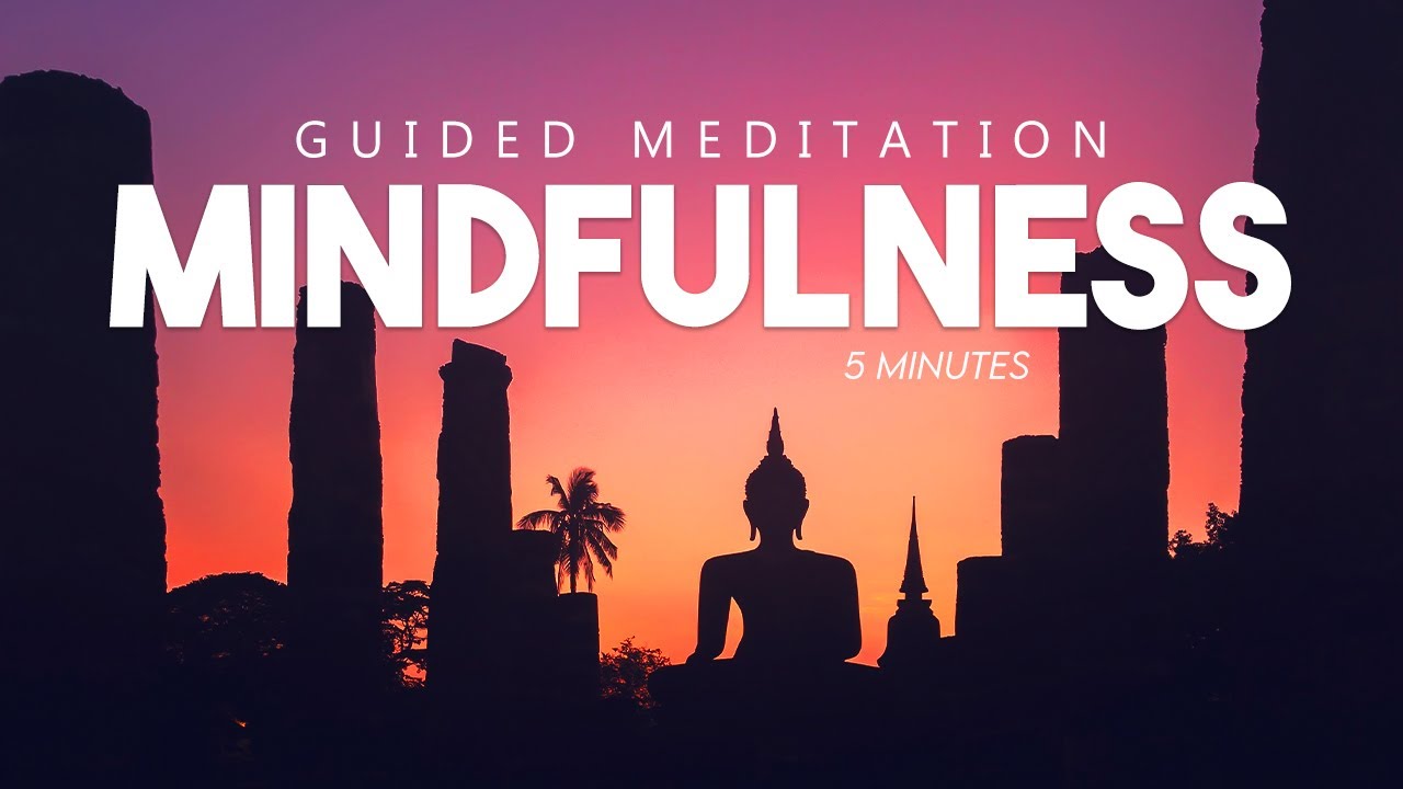 Mindfulness Meditation - Blissful Breathing & Tranquility In 5 Minutes ...