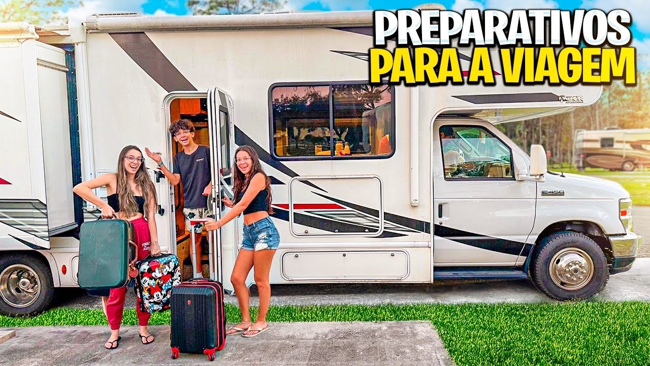 VAMOS VIAJAR! PREPARATIVOS PARA NOSSA VIAGEM DE MOTORHOME - YouTube