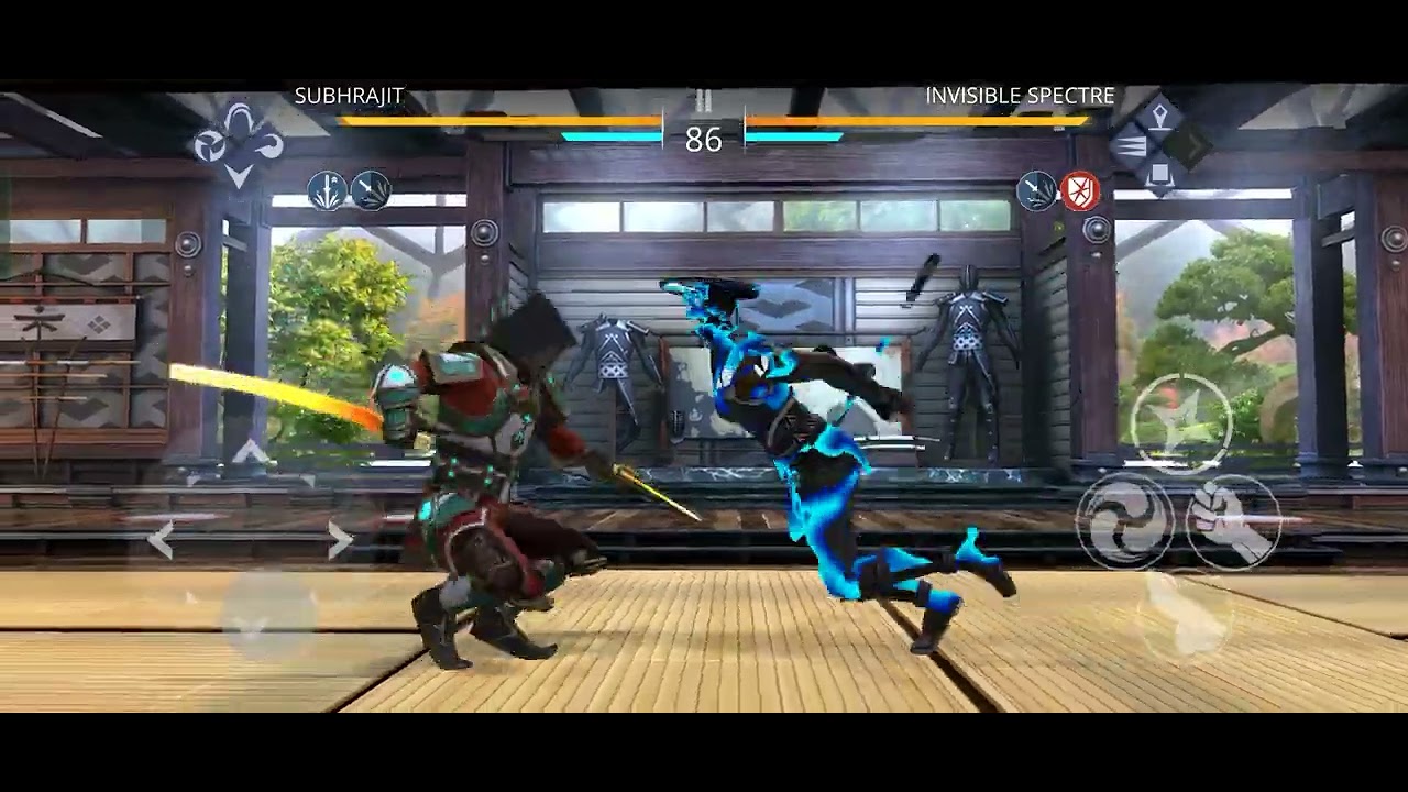 Shadow vs Invisible spectre Shadow fight 3 - YouTube