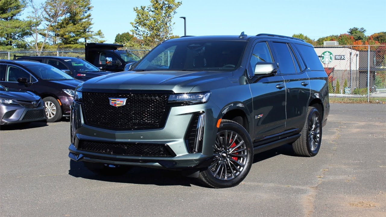 2023 Cadillac Escalade-V - Full Features Review - YouTube