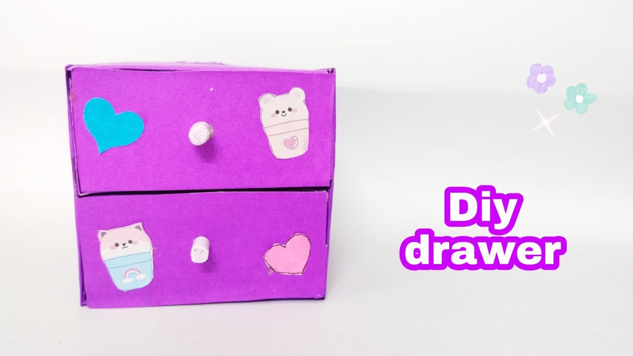 Diy drawer slides - YouTube