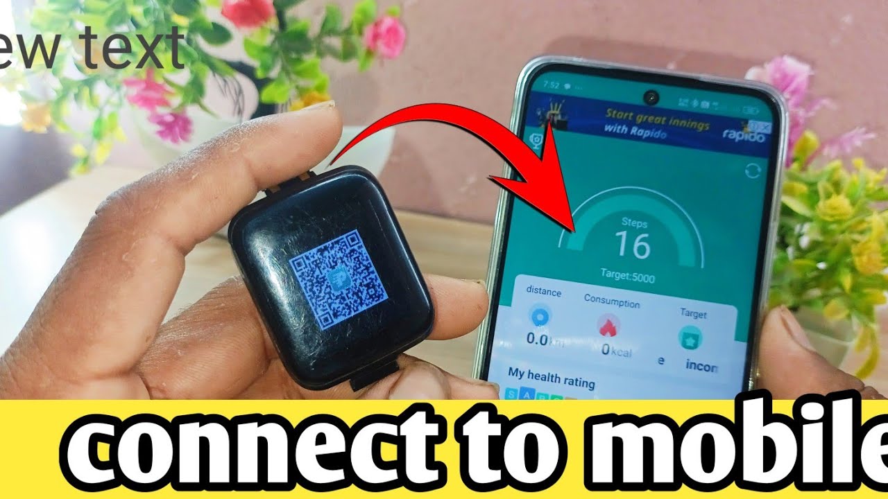 connect to mobile smartwatch || how to connect smartwatch - YouTube