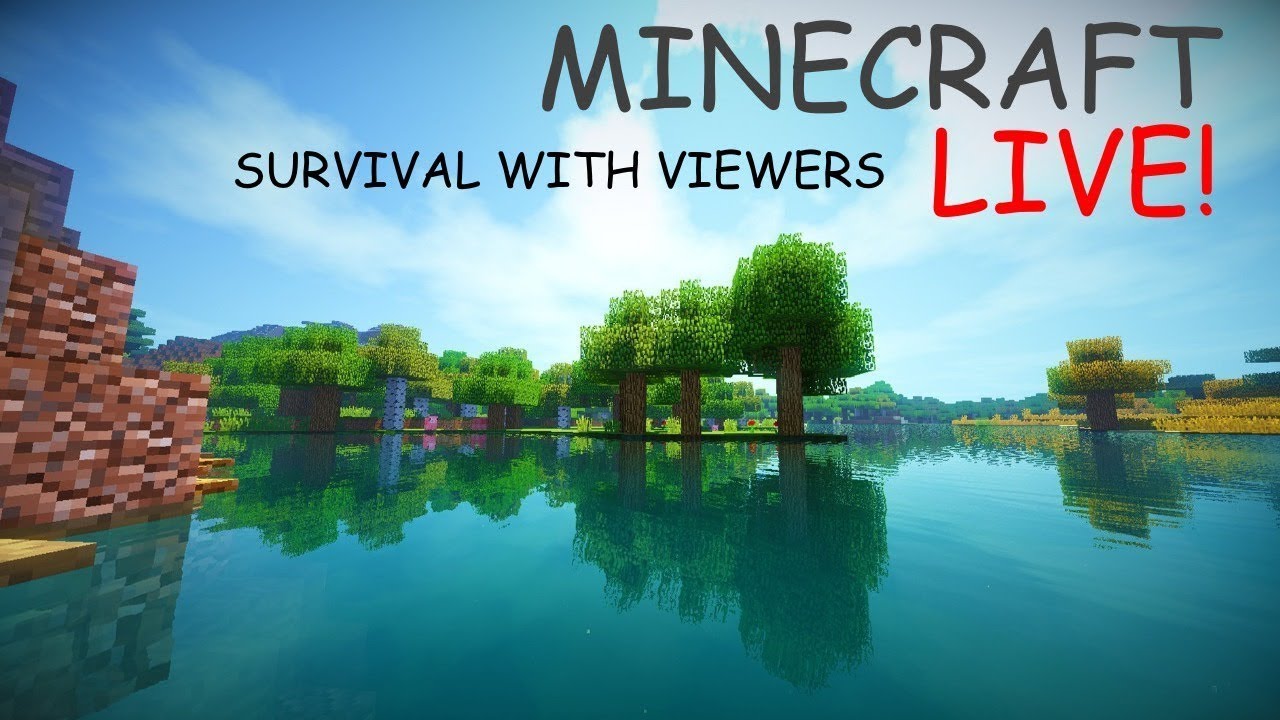 Playing Minecraft Survival With Viewers Java - YouTube