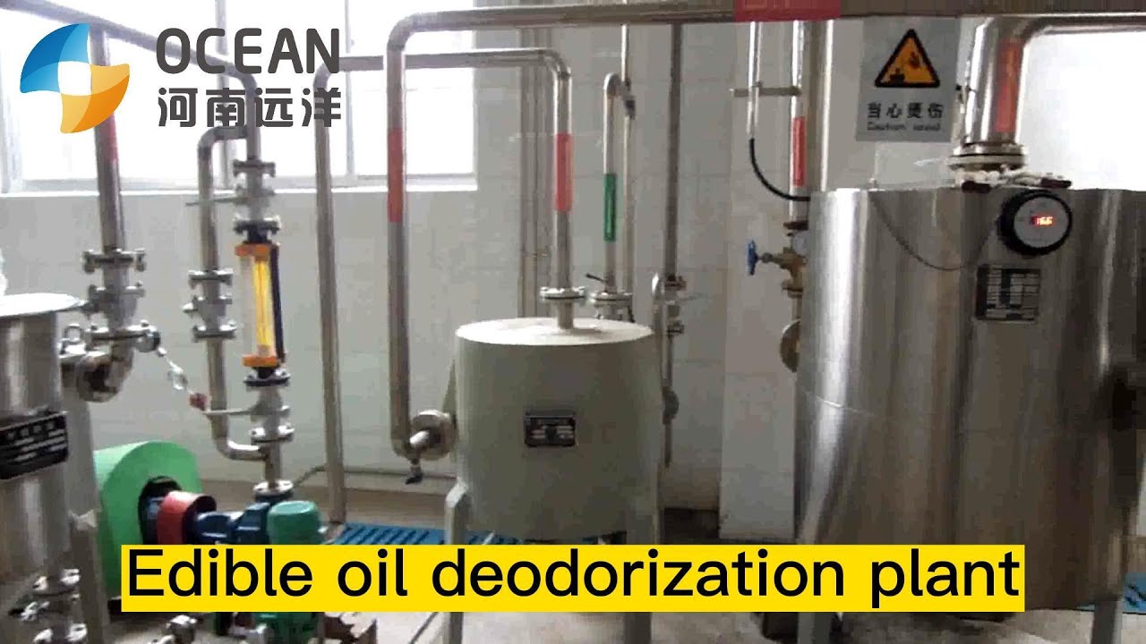 Edible oil deodorization plant | Palm Oil Production Plant - YouTube