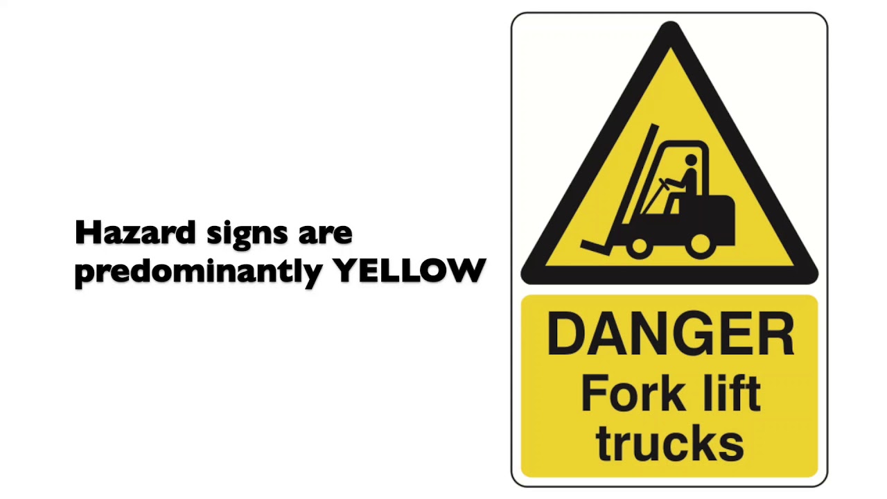 safety signage"s training - YouTube