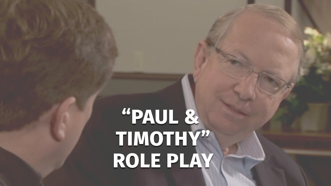 A 'Paul & Timothy' Role Play In "A Call to Joy" - Becoming a Disciple ...