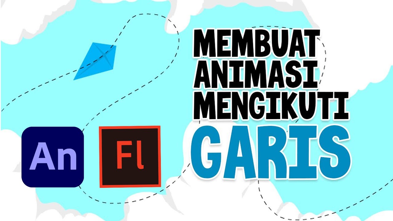 Adobe Animate | Membuat Animasi Mengikuti garis - YouTube