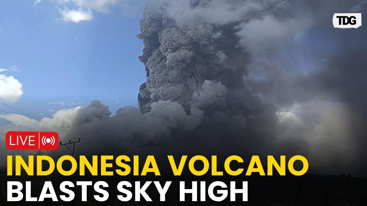 Indonesia Volcano Eruption LIVE: Lewotobi Volcano Erupts, Ash Cloud ...