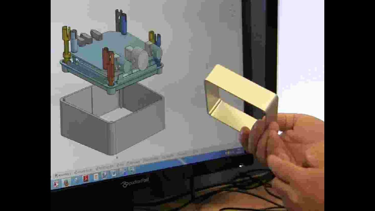 Using OnShape to visualise a PCB assembly in a case - YouTube