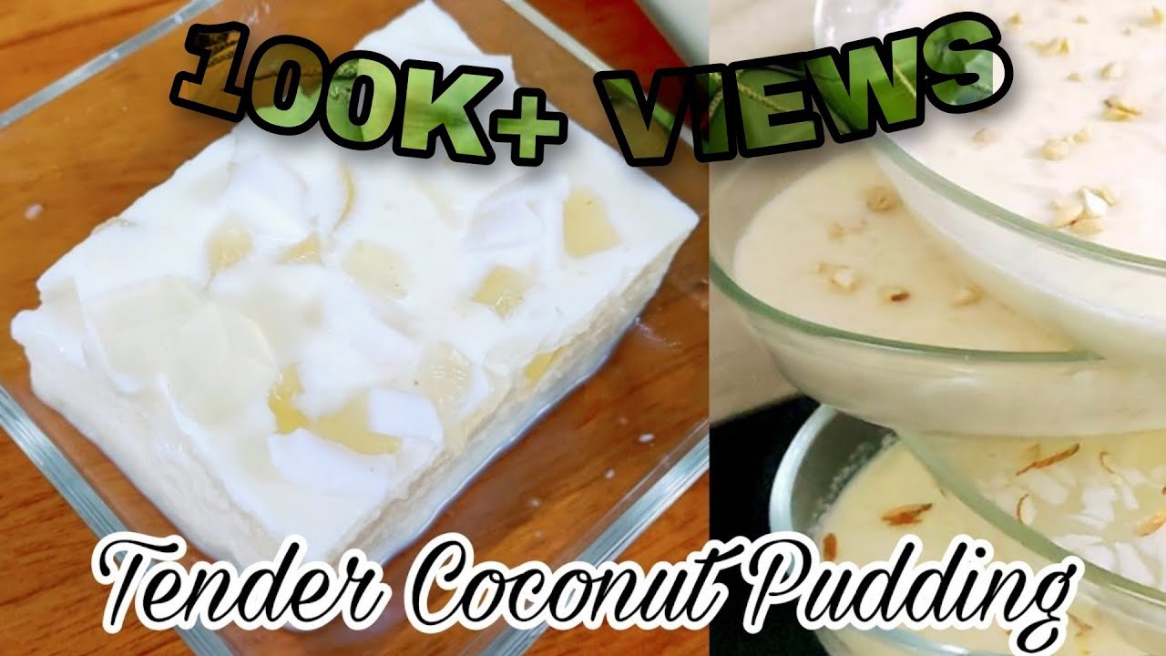 Tender coconut pudding/ഇളനീർ പുഡ്ഡിംഗ്//Ilaneer pudding/pudding/sabeen ...