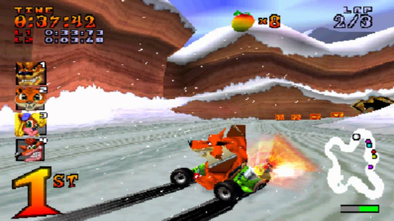 Crash Team Racing - Episode 18 - Red Gem Cup! - YouTube