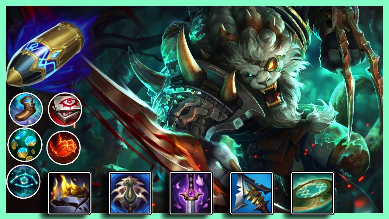 ScrubNoob Rengar Montage - CHALENGE RENGAR MAIN l LOL SPACE - YouTube