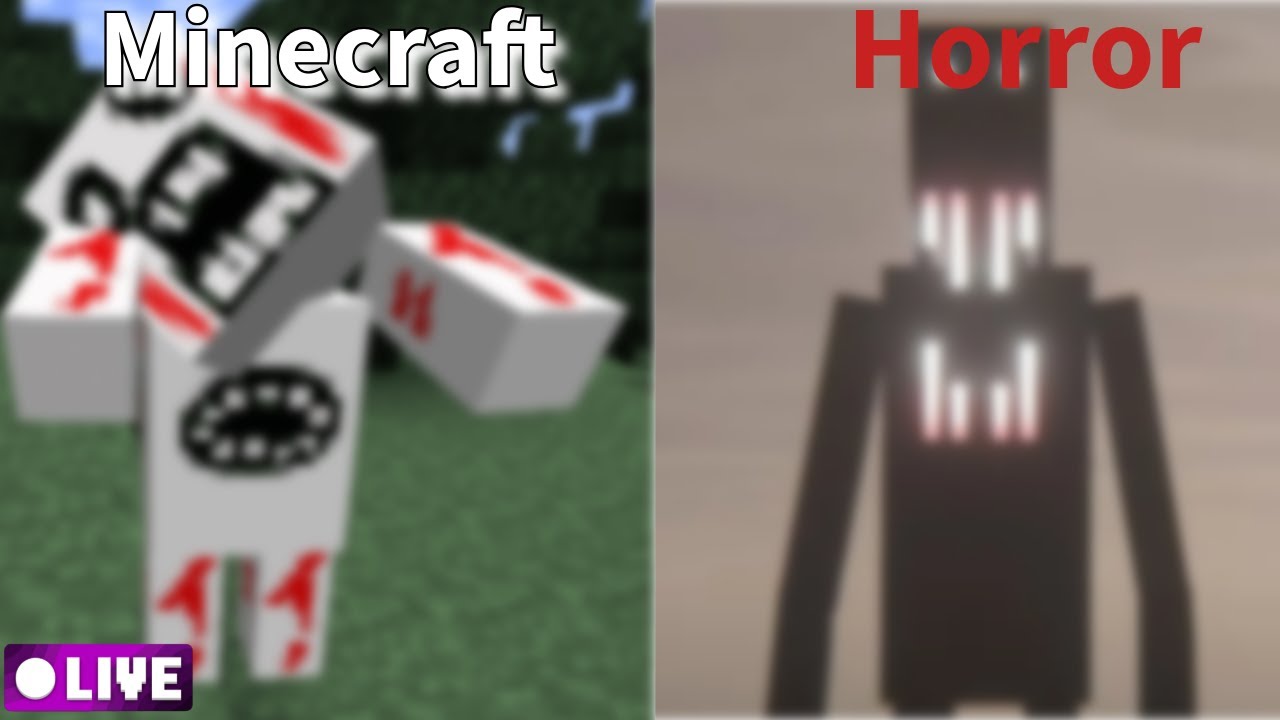 🔴Live! Minecraft Horror Mod (The Man From The Fog) @ChrilMahlYT - YouTube