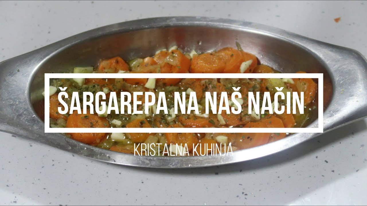 FANTASTICNA ŠARGAREPA KAO PRILOG UZ RIBU, PILETINU... - YouTube