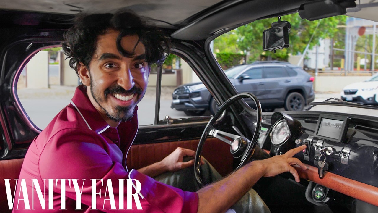 Dev Patel's Secret Obsession with His Tiny Car | Vanity Fair - YouTube