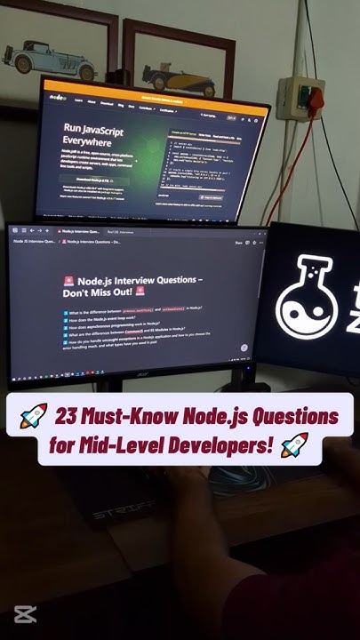 🚀 23 Must-Know Node.js Questions for Mid-Level Developers! 🚀 - YouTube