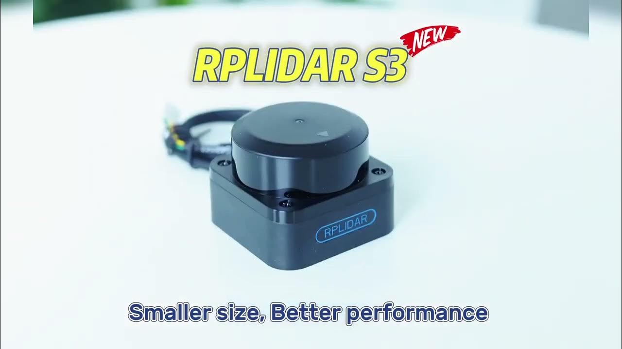 RPlidar S3: Smaller Size, Better Performance - YouTube