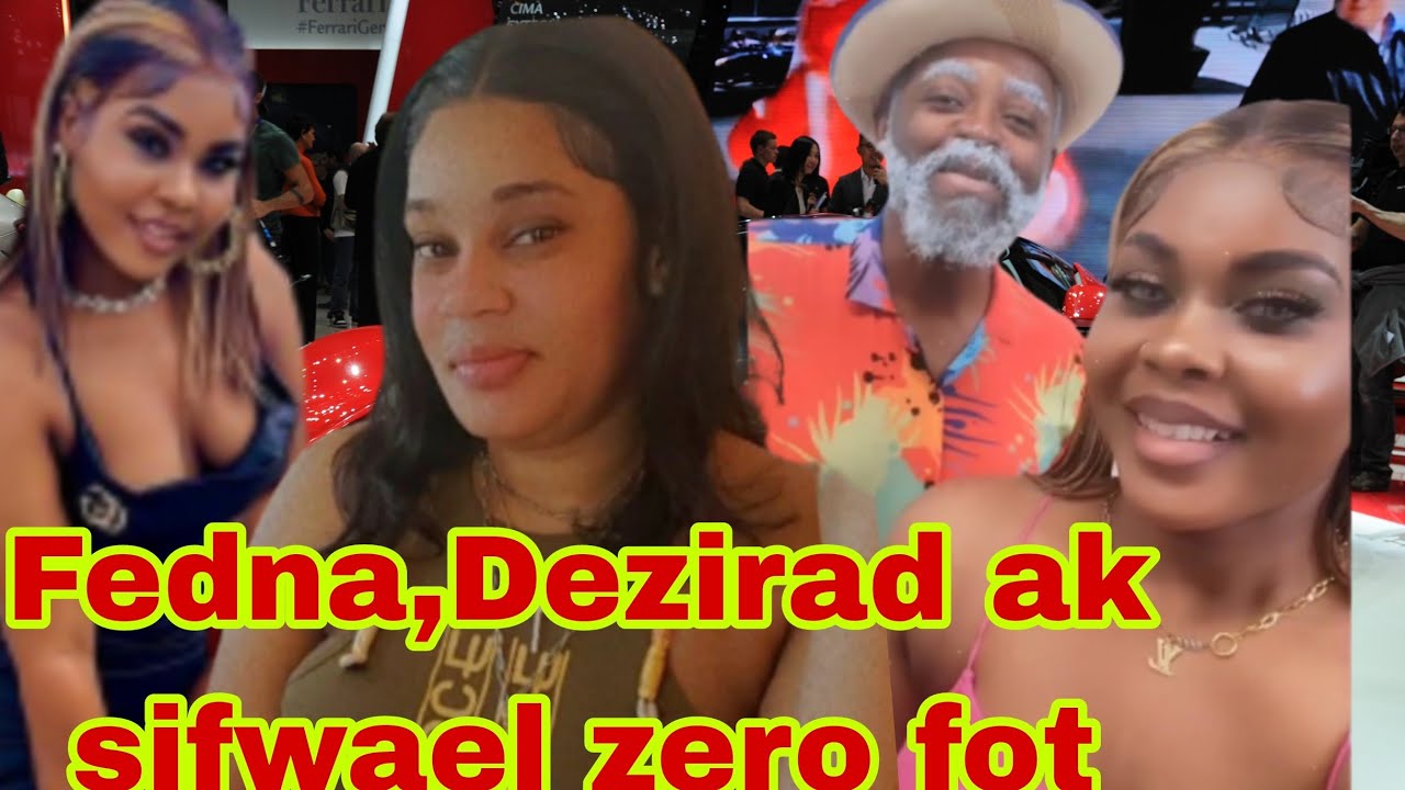 Fednaelle ak Tonton Dezirab ak sifwael zero fot Ranktre nan new york ...