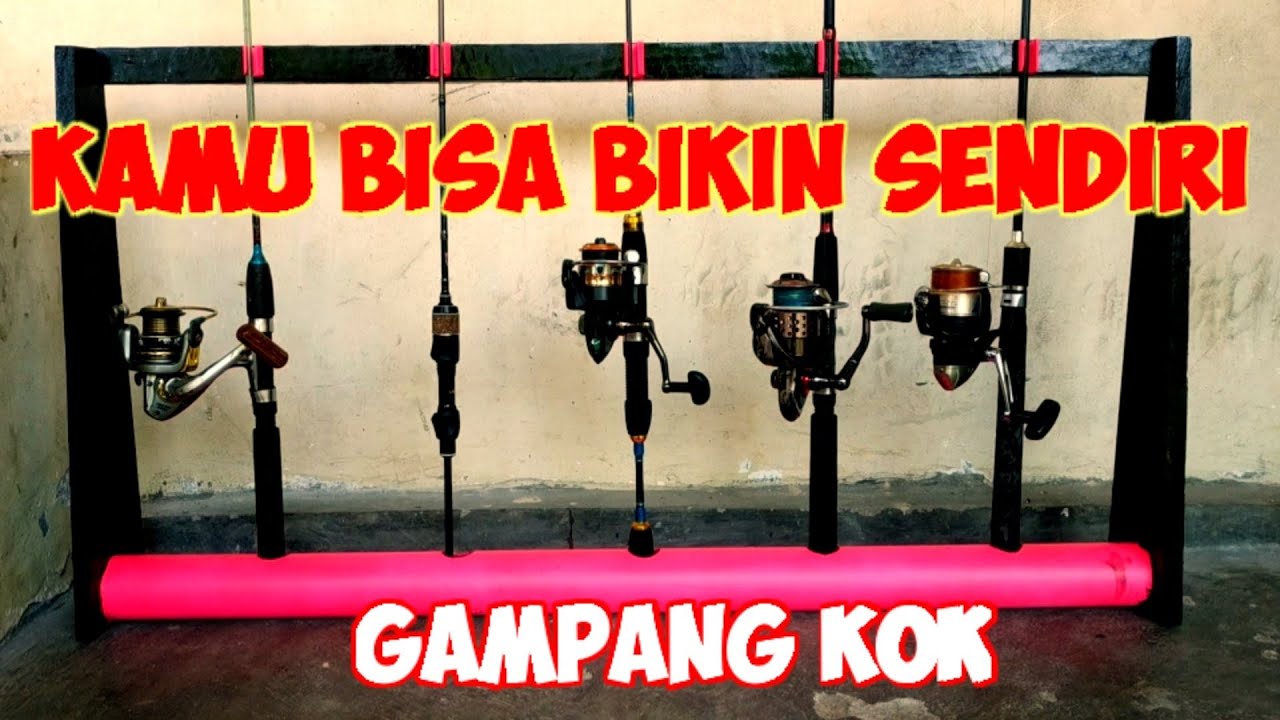 RAK JORAN PALING MUDAH DARI BAHAN BEKAS SIMPLE - YouTube