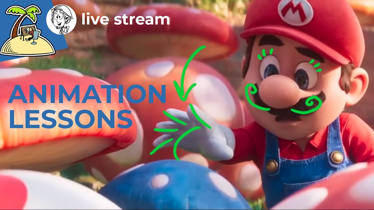 [Live] Super Mario Trailer - Character Animation Analysis - YouTube