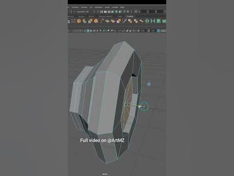 Low Poly Headphones 3d Modeling. Autodesk Maya tutorial - YouTube