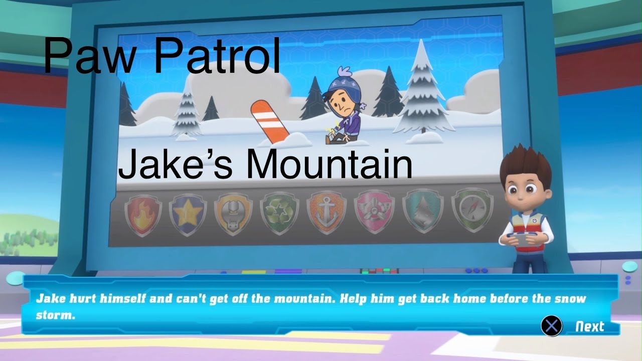 Paw Patrol Jake's Rescue - YouTube