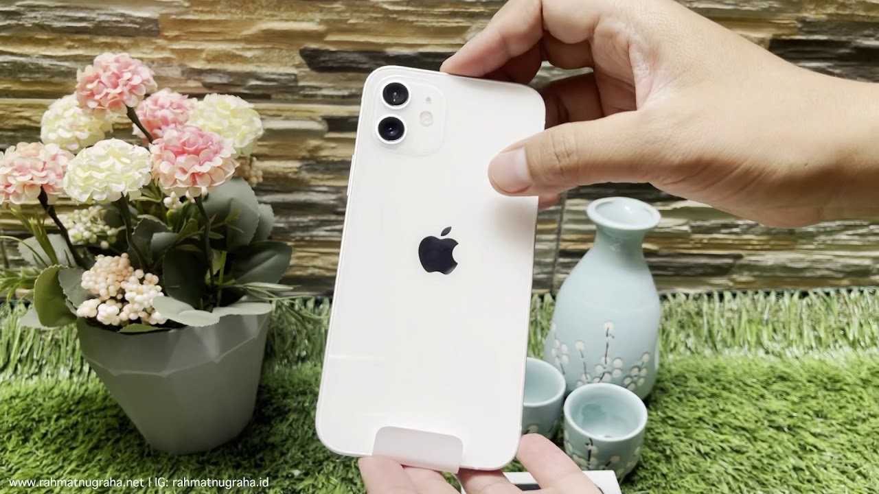 IPHONE 12 PUTIH - YouTube