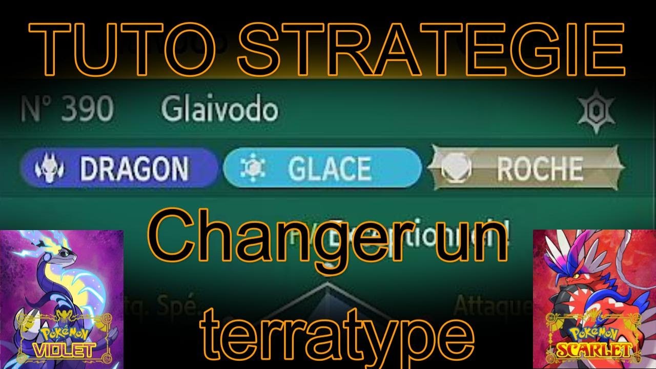Changer un type de terracristal - Pokemon Ecarlate et Violet - YouTube