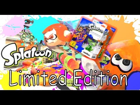 SPLATOON (Limited Edition) - Unboxing de cartón - YouTube