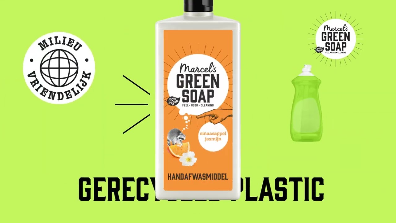 Marcel's Green Soap 100% Gerecycled Plastic - YouTube