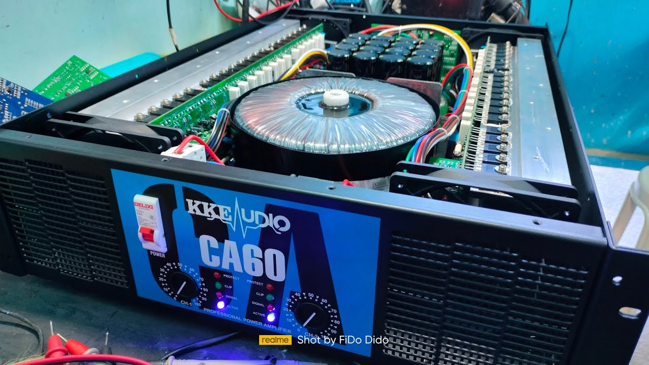 KKE AUDIO CA60 BLUE review and load test!!! LAKAS!!! - YouTube