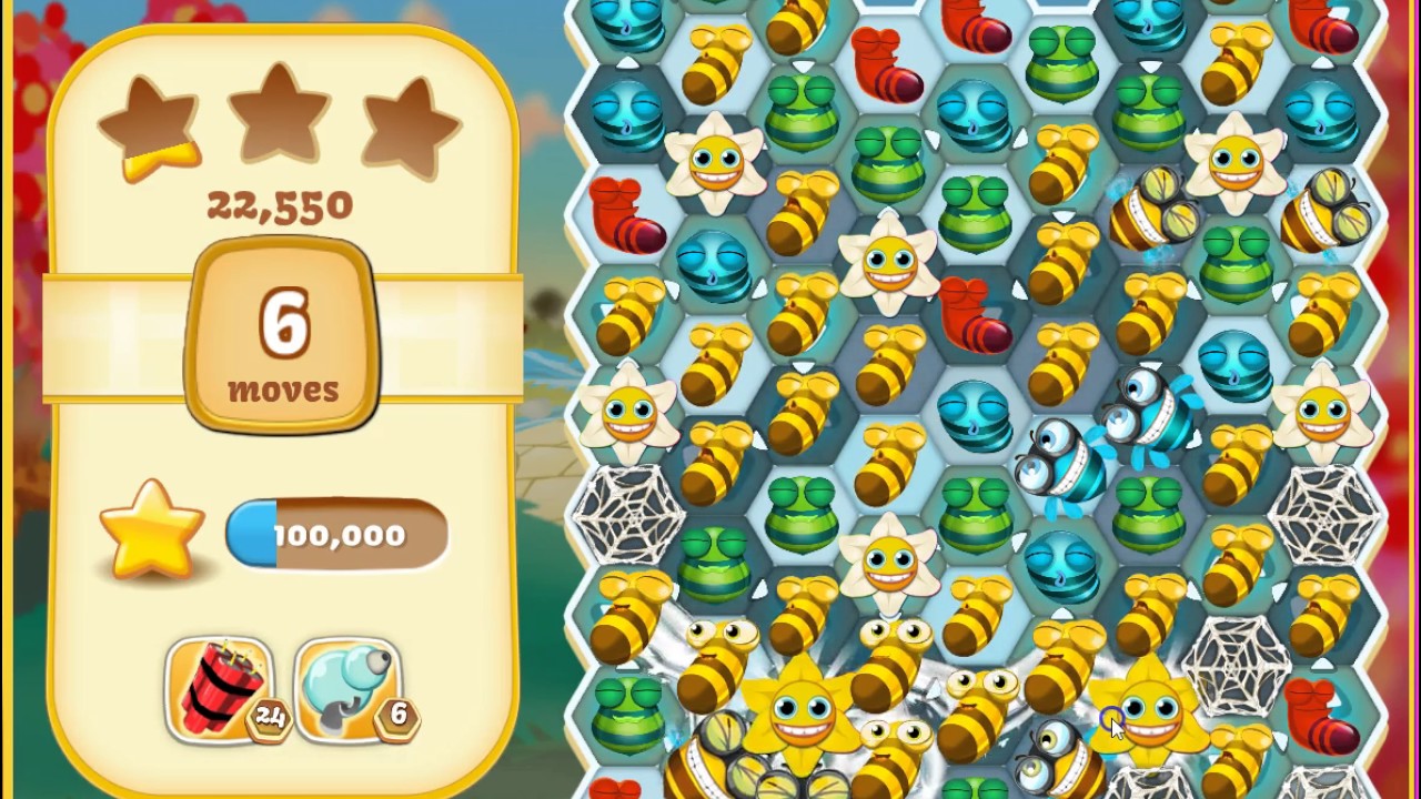 Bee Brilliant Level 547 - YouTube
